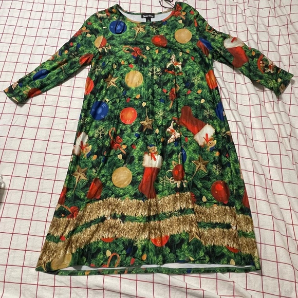 Dress Works | Dresses | Ugly Christmas Dress | Poshmark
